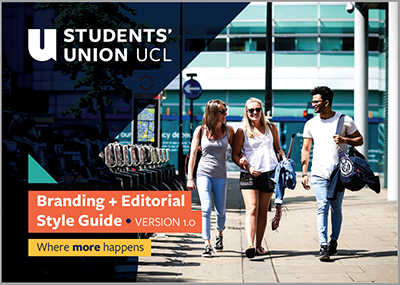 Students' Union UCL Visual Identity System | CASE